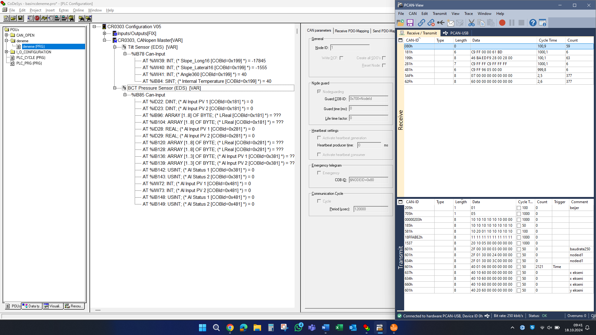 CODESYS Forge - CODESYS Forge / Talk / Codesys V2.3 🇬🇧: CANopen PDO Issue with Pressure Sensor ...